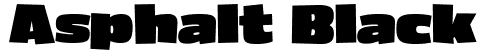 Asphalt Black Font: Free Download | MaisFontes