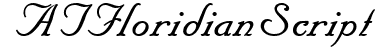 ATFloridianScript: Free Font Download | MaisFontes
