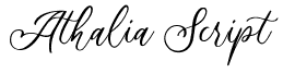 Athalia Script: Free Font Download | MaisFontes