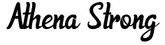 Athena Strong: Free Font Download | MaisFontes