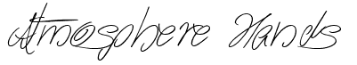 Atmosphere Hands Font: Free Download | MaisFontes