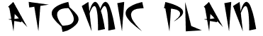 Atomic Plain: Free Font Download | MaisFontes