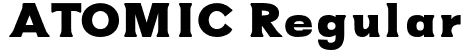 ATOMIC Regular: Free Font Download | MaisFontes