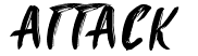 Attack: Free Font Download | MaisFontes
