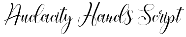 Audacity Hands Script: Free Font Download | MaisFontes