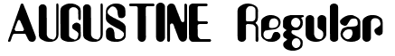 AUGUSTINE Regular Font: Free Download | MaisFontes