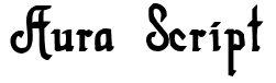 Aura Script: Free Font Download | MaisFontes