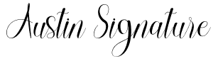 Austin Signature: Free Font Download | MaisFontes