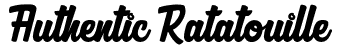 Authentic Ratatouille: Free Font Download | MaisFontes