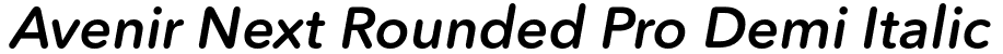 Avenir Next Rounded Pro Font Family: Free Download | MaisFontes
