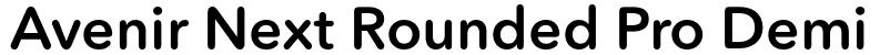 Avenir Next Rounded Pro Font Family: Free Download | MaisFontes