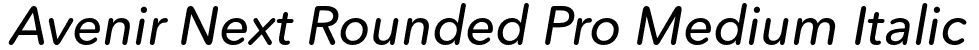 Avenir Next Rounded Pro Font Family: Free Download | MaisFontes