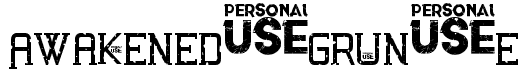 Awakened Grunge: Free Font Download | MaisFontes