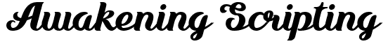 Awakening Scripting: Free Font Download | MaisFontes