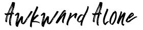 Awkward Alone: Free Font Download | MaisFontes