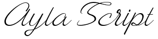 Ayla Script: Free Font Download | MaisFontes