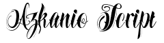 Azkanio Script: Free Font Download | MaisFontes