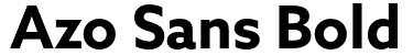 Azo Sans Regular Font: Free Download | MaisFontes