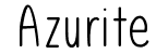 Azurite: Free Font Download | MaisFontes