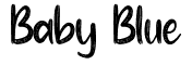 Baby Blue: Free Font Download | MaisFontes