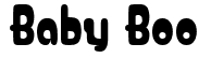 Baby Boo Font: Free Download | MaisFontes