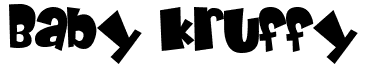 Baby Kruffy: Free Font Download | MaisFontes