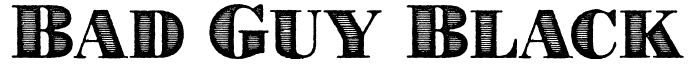 Bad Guy Black: Free Font Download | MaisFontes