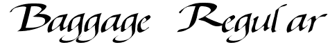 Baggage Regular: Free Font Download | MaisFontes