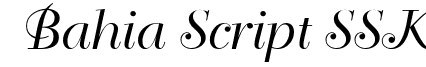 Bahia Script SSK Font: Free Download | MaisFontes