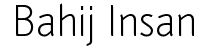 Bahij Insan: Free Font Download | MaisFontes