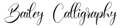 Bailey Calligraphy: Free Font Download | MaisFontes