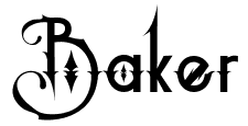 Baker Font: Free Download | MaisFontes