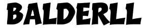 BalderLL Font: Free Download | MaisFontes