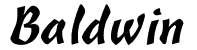 Baldwin Font: Free Download | MaisFontes