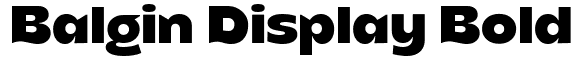 Download Balgin Display Fonts | MaisFontes