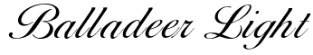 Balladeer Font Family: Free Download | MaisFontes