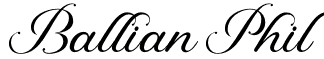 Ballian Phil: Free Font Download | MaisFontes