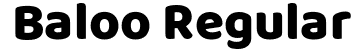 Baloo Regular: Baixar Fonte Grátis | MaisFontes