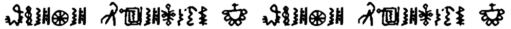 Bamum Symbols 1 Bamum Symbols 1 Font: Free Download | MaisFontes