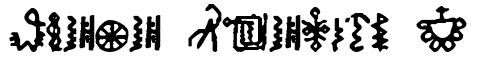 Bamum Symbols 1 Font: Free Download | MaisFontes