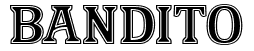Bandito Font: Free Download | MaisFontes