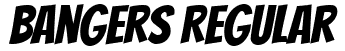 Bangers Regular Font: Free Download | MaisFontes