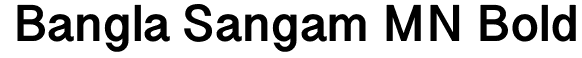 Bangla MN Bold Font: Free Download | MaisFontes