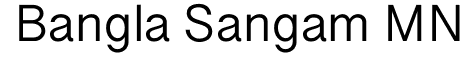Bangla MN Bold Font: Free Download | MaisFontes