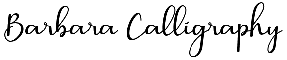 Barbara Calligraphy: Free Font Download | MaisFontes