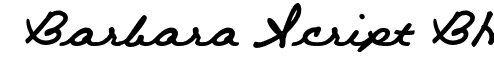 Barbara Script BH Font: Free Download | MaisFontes