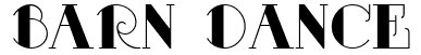 Barn Party Font: Free Download | MaisFontes