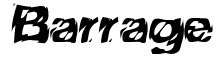Barrage Font: Free Download | MaisFontes