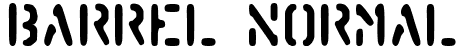 Barrel Normal: Free Font Download | MaisFontes