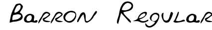 Barron Regular: Free Font Download | MaisFontes